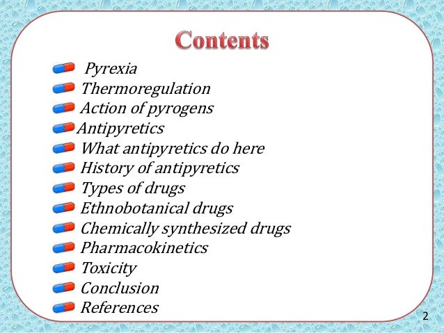 Antipyretics