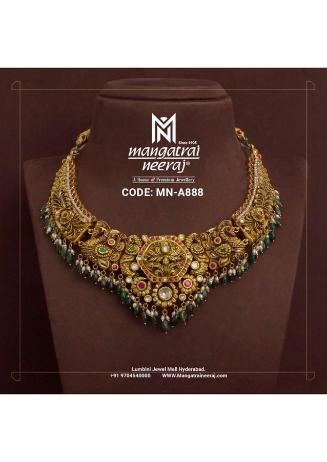 Antique Necklace Collection by Mangatrai | PDF