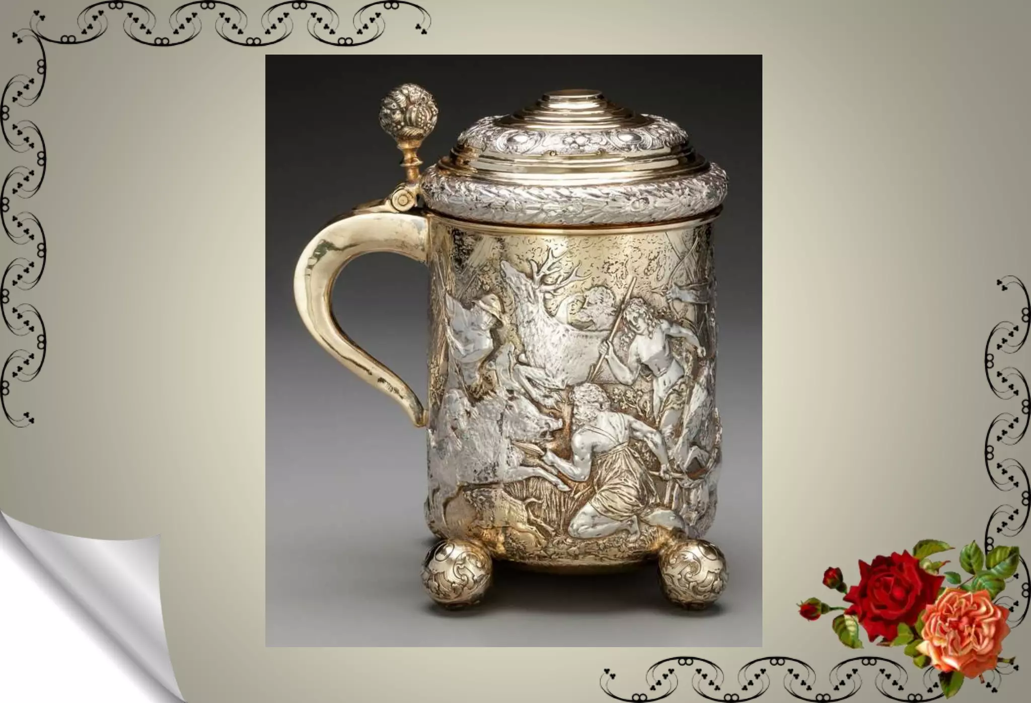 Antique Silver table decorations | PPT