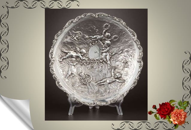 Antique Silver table decorations | PPTX