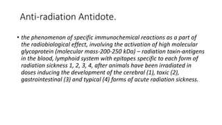 Antiradiation antidote | PPT