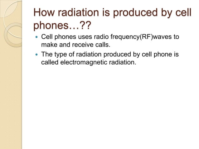 Anti radiation chips | PPTX