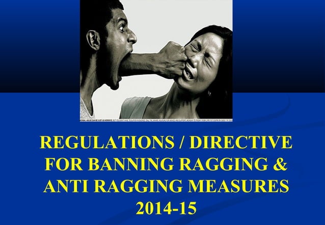 Anti ragging | PPT | Law