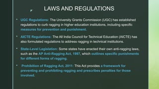 ANTI RAGGING DAY complete presentation ppt | PPTX