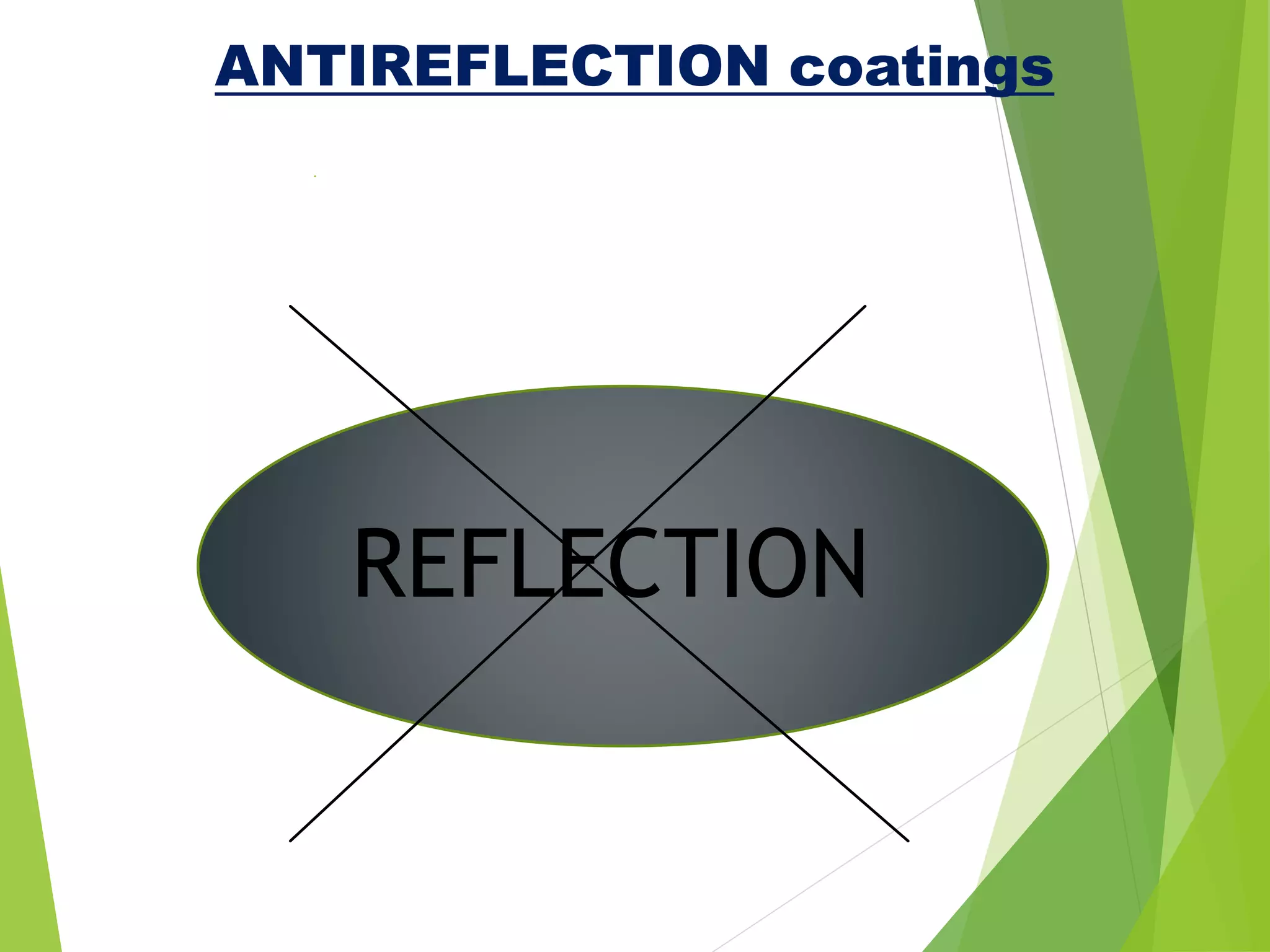 anti reflective coatings on the solar photo voltaic panel's | PPTX