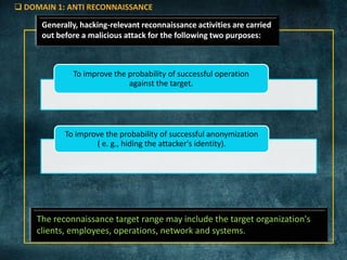 Linux- Anti reconnaissance | PPTX | Internet | Computing
