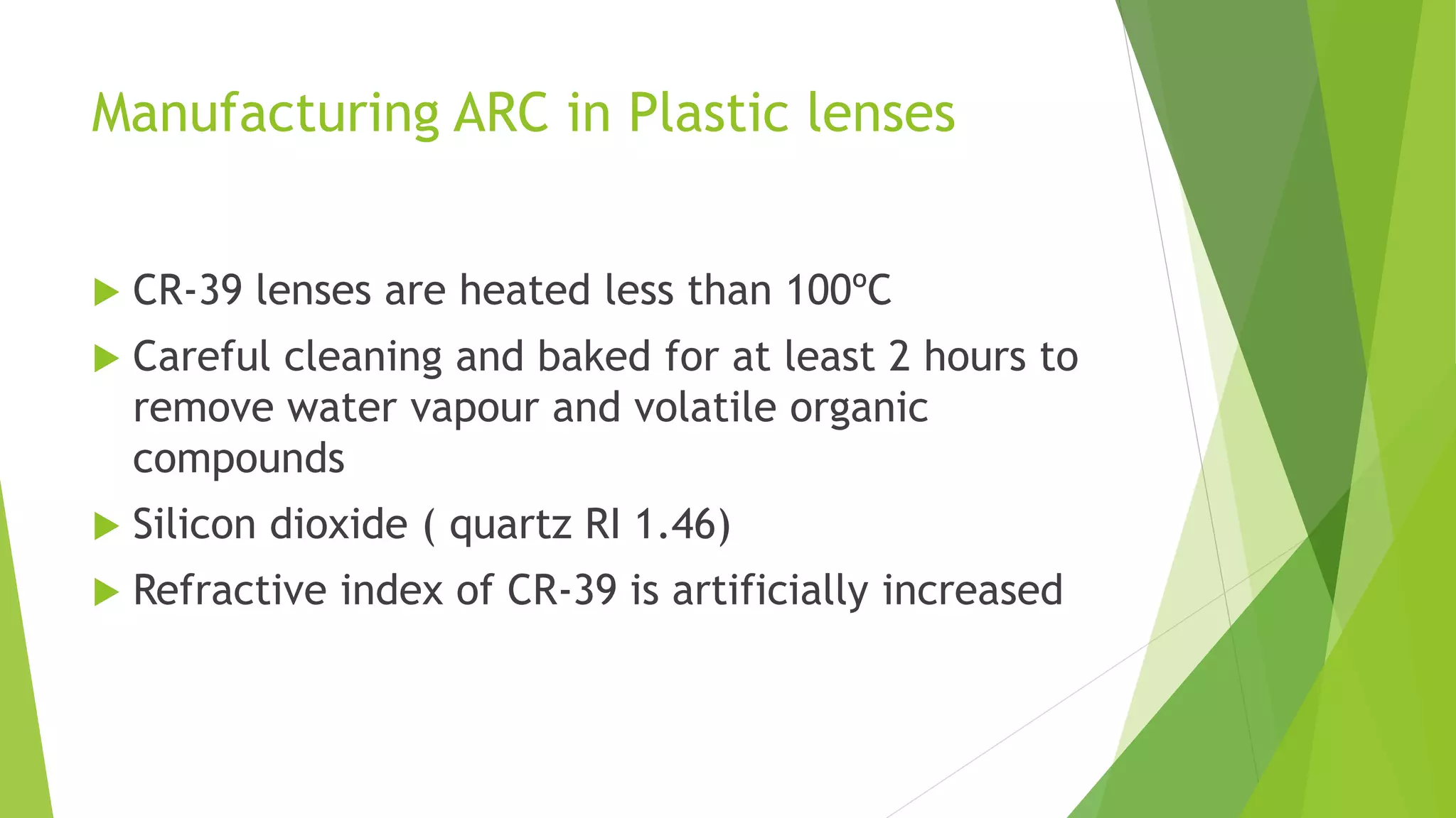 Anti reflection coating | PPTX