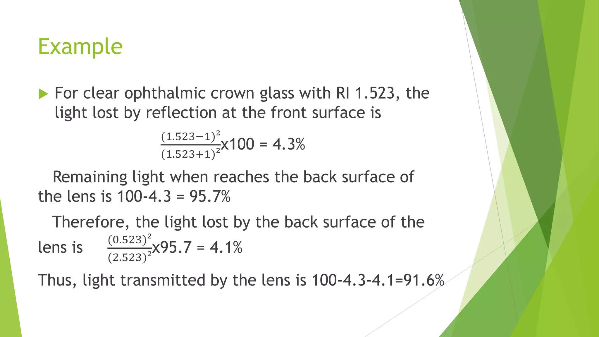 Anti reflection coating | PPTX