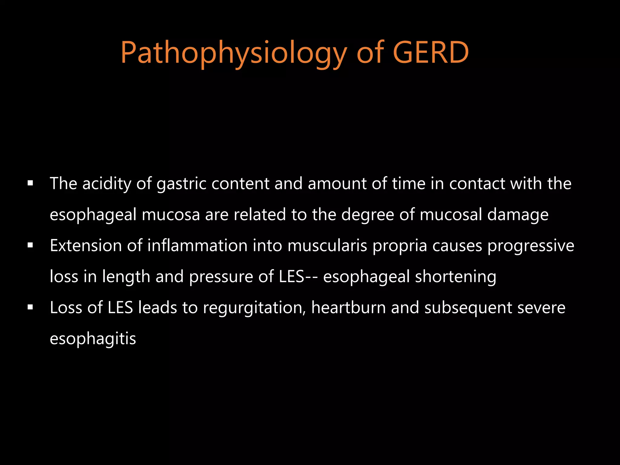 Gastroesophageal Reflux Disease and Antireflux Surgery | PPTX