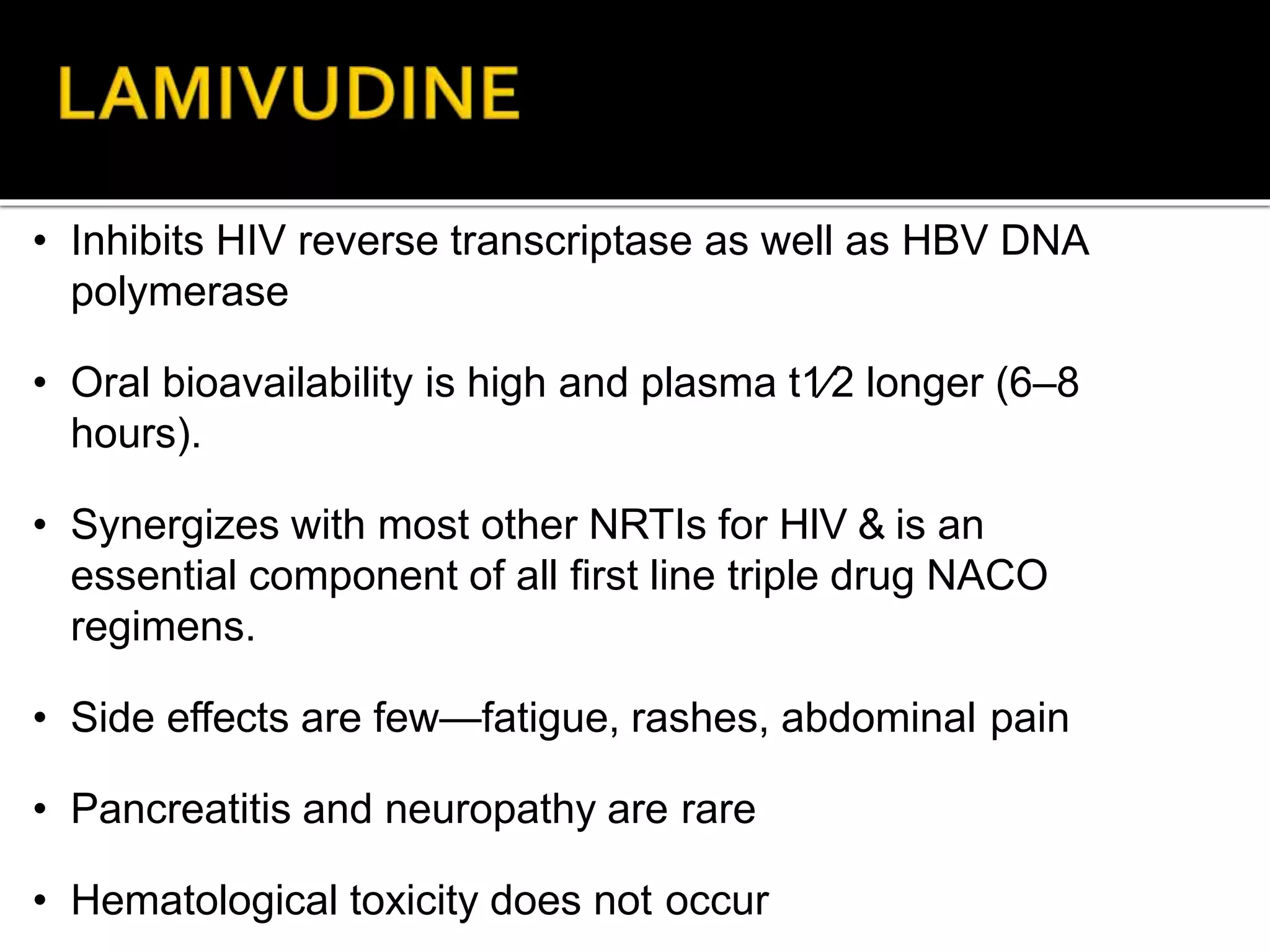 Antiretroviral | PPTX