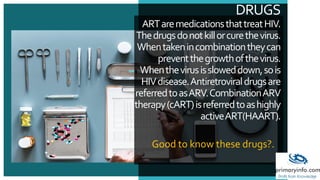 Antiretroviral drugs | PPT