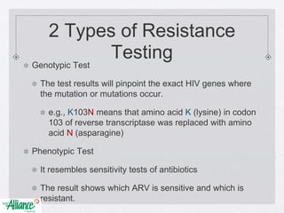 Antiretroviral resistance | PDF