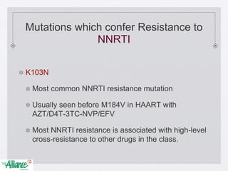 Antiretroviral resistance | PDF