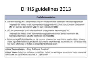 Antiretroviral therapy switch | PPT