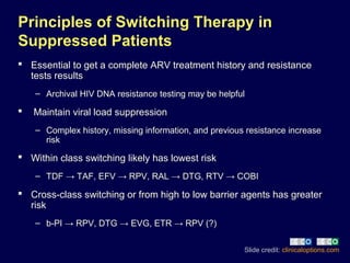 Antiretroviral Therapy Update 2016 | PPT