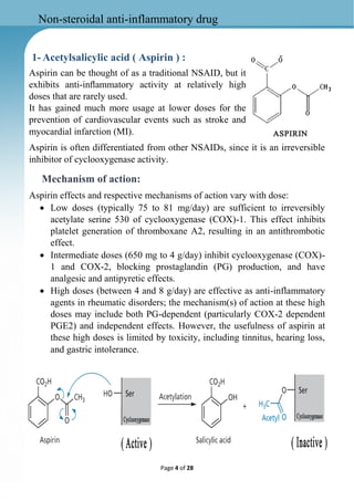 Anti rheumatic drug ( NSAIDs and DMARDs ) | PDF