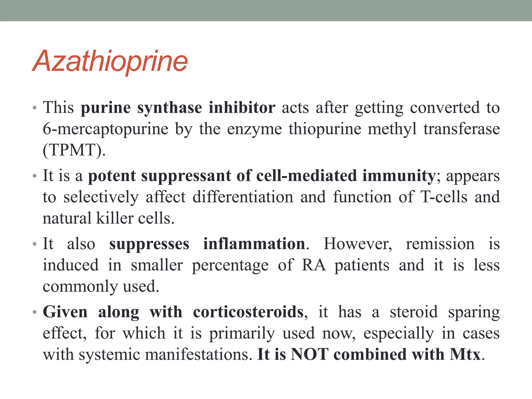 Pharmacology of Antirheumatic Drugs..... | PPTX