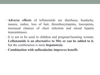 Pharmacology of Antirheumatic Drugs..... | PPTX