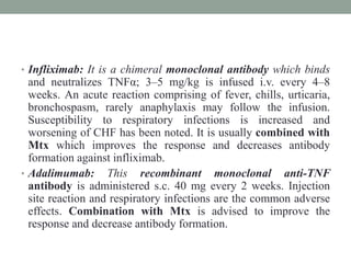 Pharmacology of Antirheumatic Drugs..... | PPTX