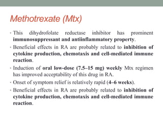 Pharmacology of Antirheumatic Drugs..... | PPTX