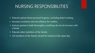 Antiscabies agents | PPTX