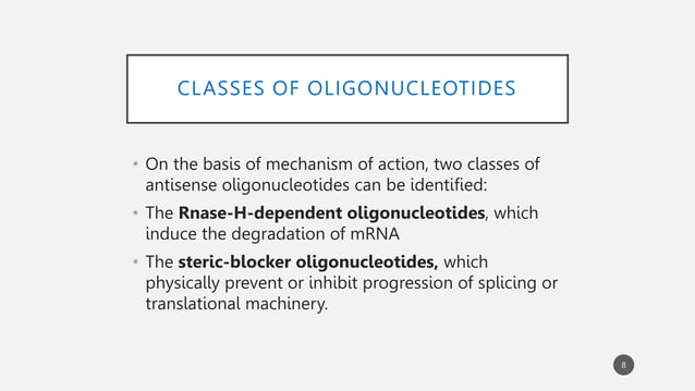 ANTISENSE OLIGONUCLEOTIDES.pptx