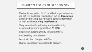 ANTISENSE OLIGONUCLEOTIDES.pptx