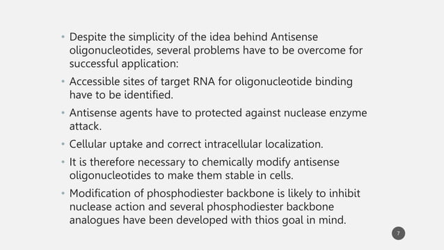ANTISENSE OLIGONUCLEOTIDES.pptx