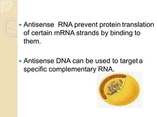 Antisense oligonucleotide therapy | PPT