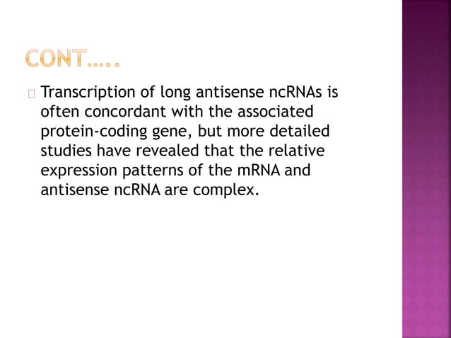 Antisense rna | PPT
