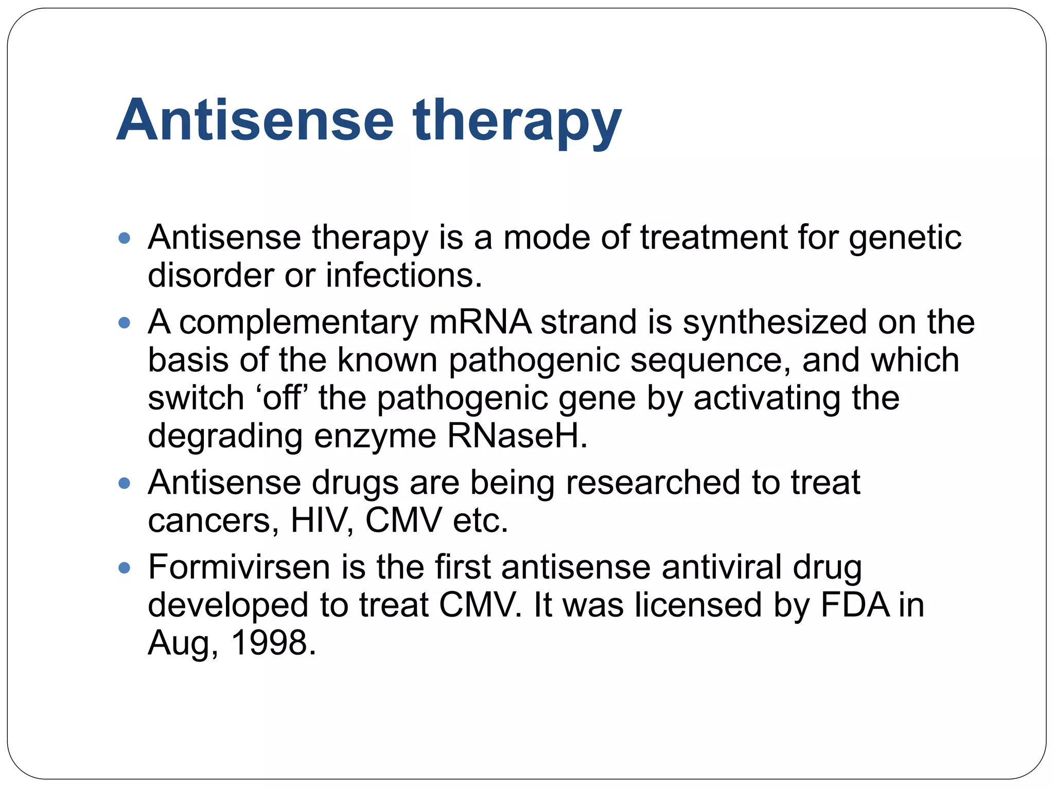 Antisense Rna | PPT