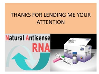 Antisense rna technology | PPTX