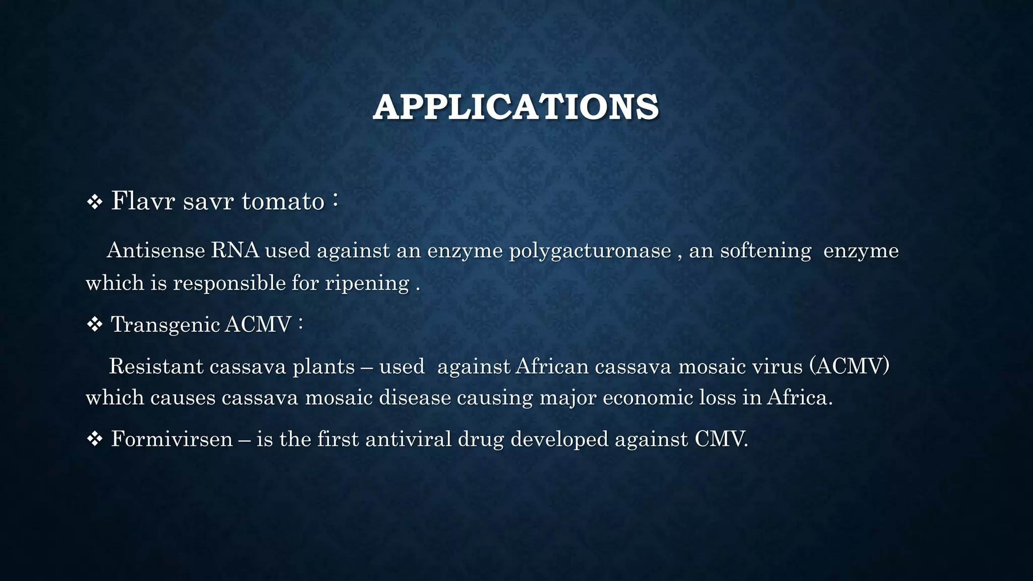 Antisense rna technology | PPTX