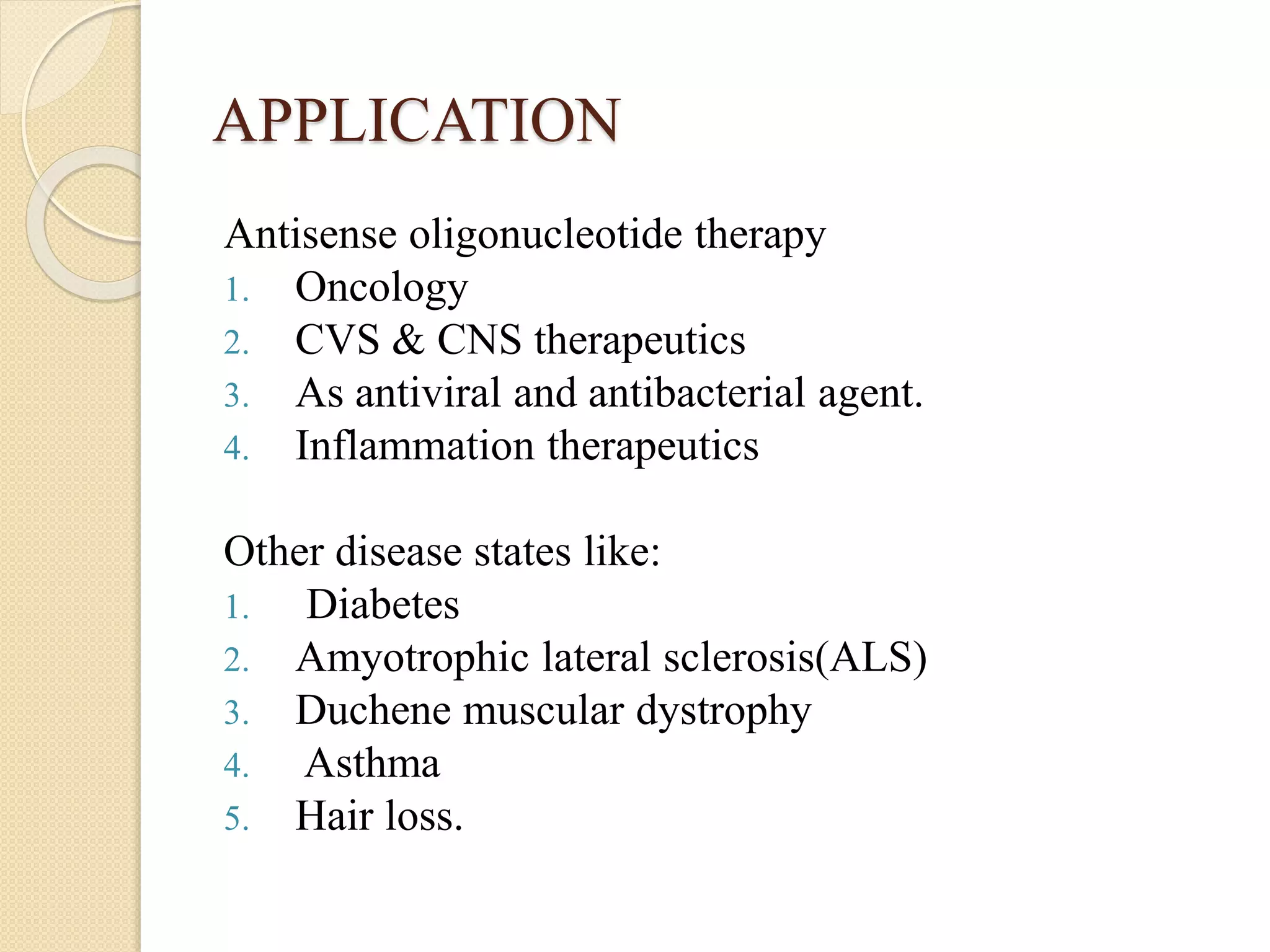Antisense technologies and antisense oligonucleotides | PPTX