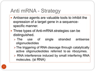 Antisense technology | PPTX