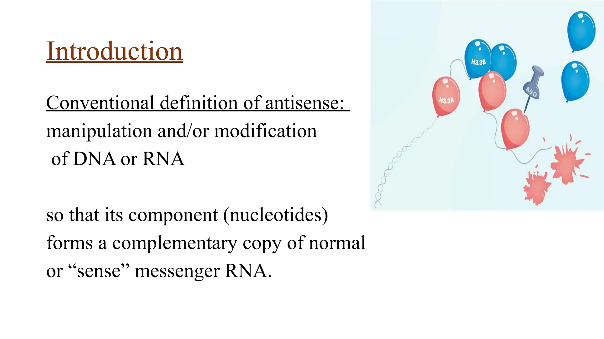 antisense technology and new applications | PPTX