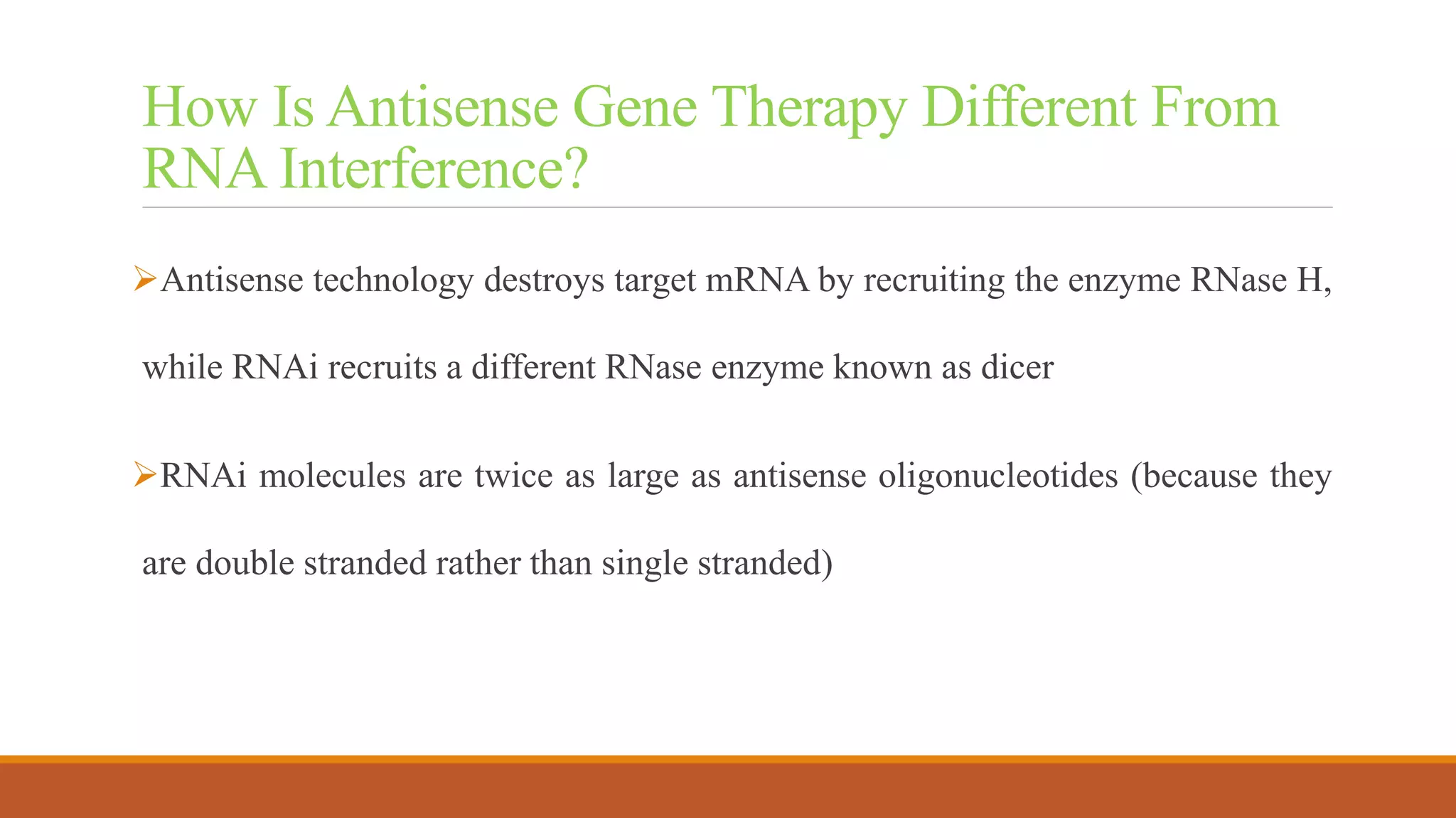 Antisense therapy | PPTX