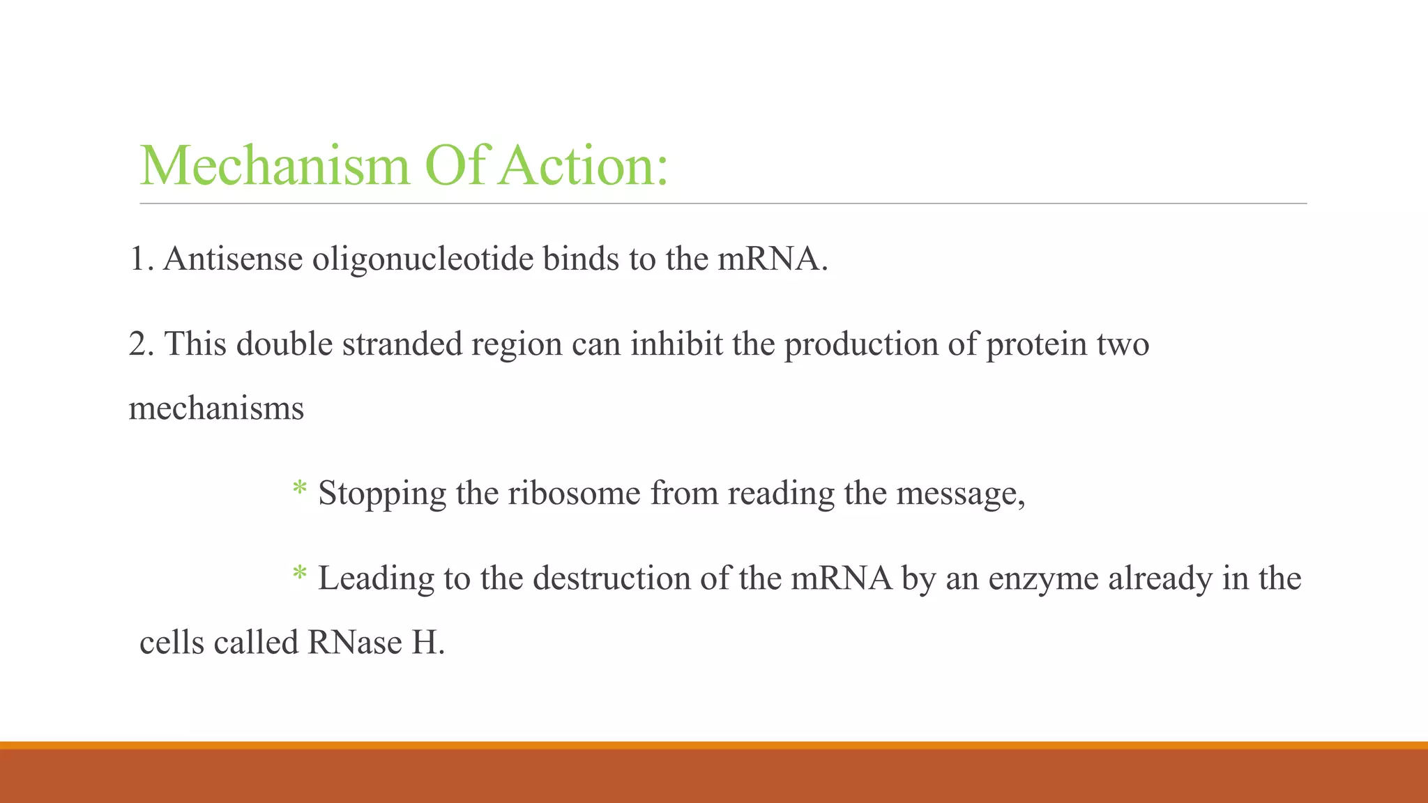 Antisense therapy | PPTX