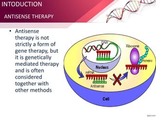 Antisense therapy | PPTX