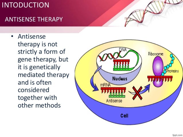Antisense therapy