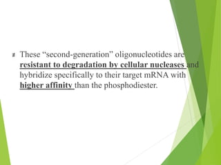 Anti sense drugs | PPT