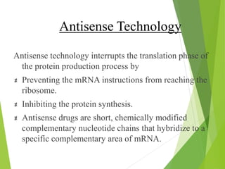 Anti sense drugs | PPT