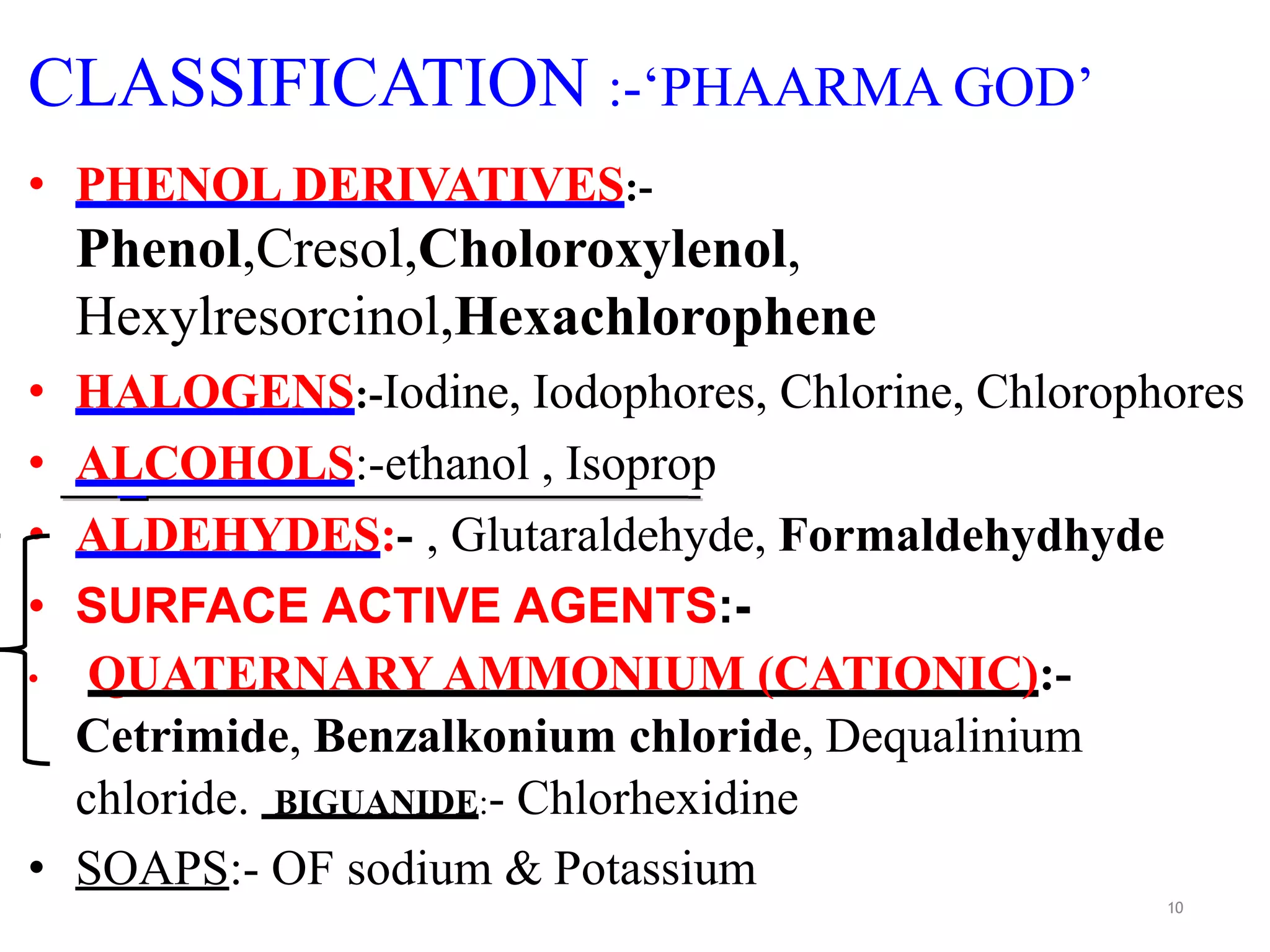 Antisepticanddisinfectant | PPTX
