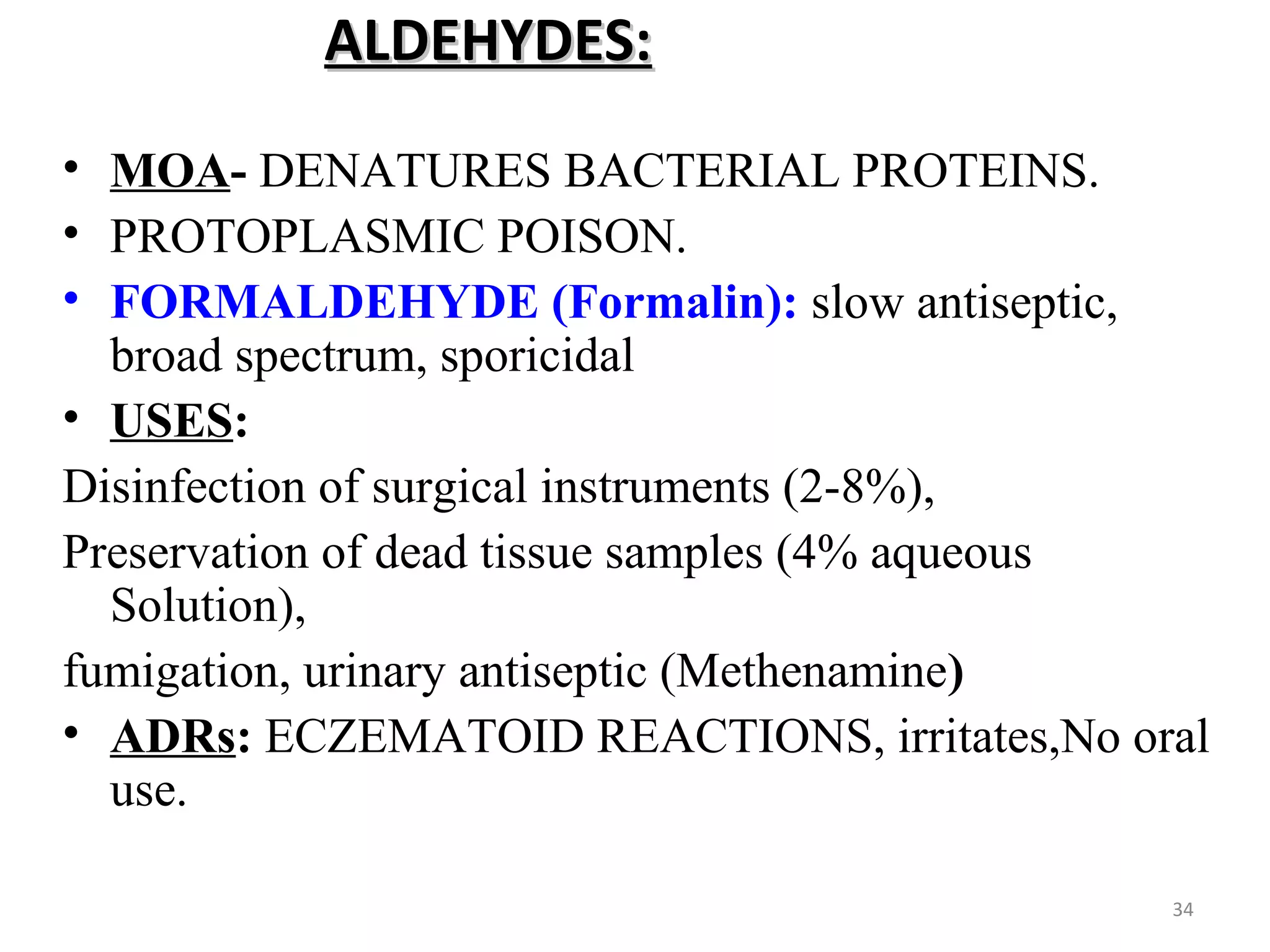 Antiseptic and disinfectant | PPT