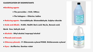 Antiseptic and disinfectant-Dr.Jibachha Sah,M.V.Sc,Lecturer,NPI | PPT