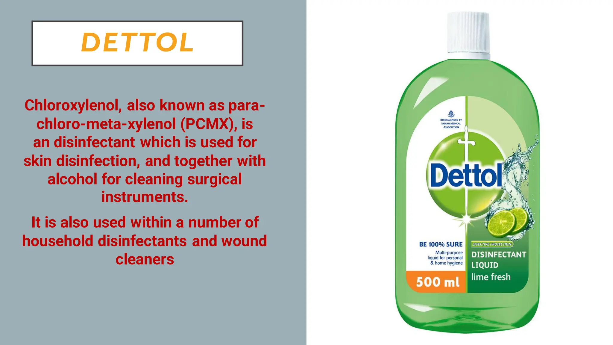 Antiseptic and disinfectant. Their chemical srtutcures , uses and ...
