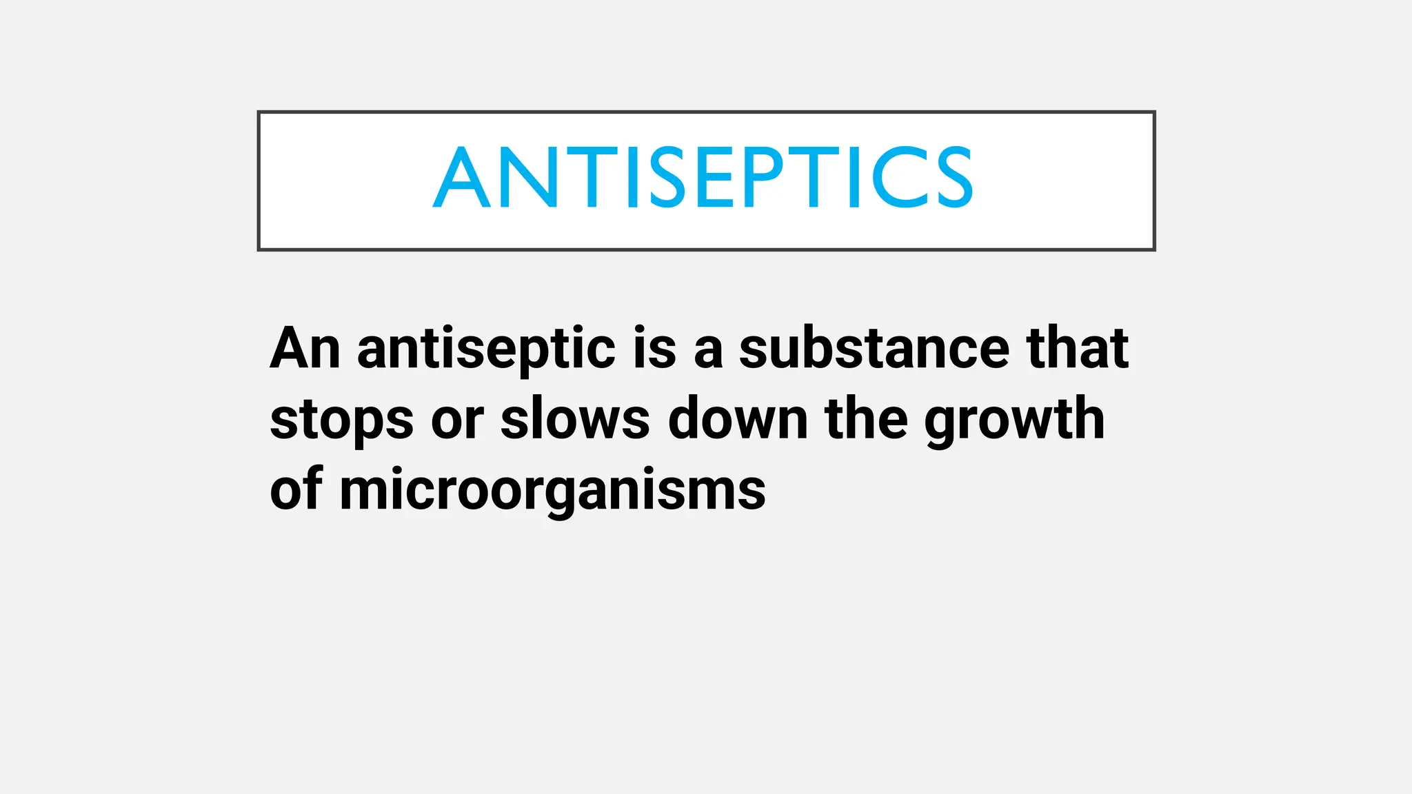 Antiseptic and disinfectant. Their chemical srtutcures , uses and ...