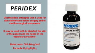 Antiseptic and disinfectant their uses and examples | PDF