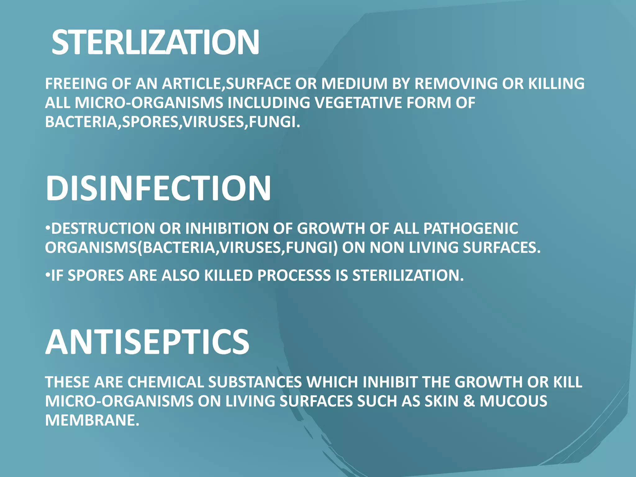Antiseptic drugs,disinfectants and antibiotics. | PPTX