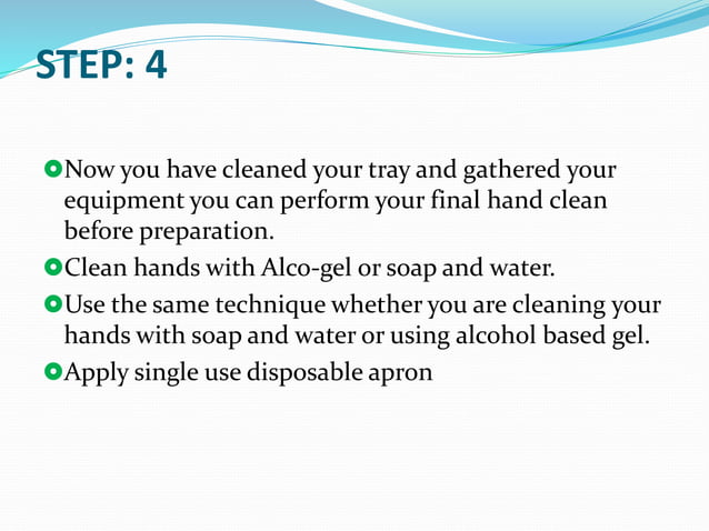 Antiseptic non touch technique (ANTT) | PPTX | First Aid | Injuries